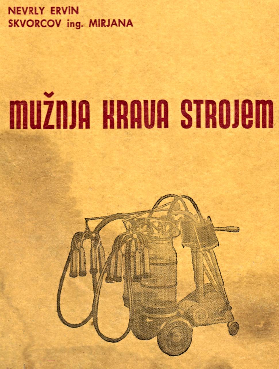 Mužnja krava strojem